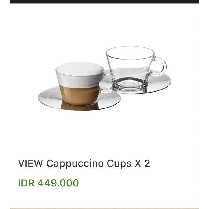 Nespresso View Cups, Kitchen & Appliances di Carousell