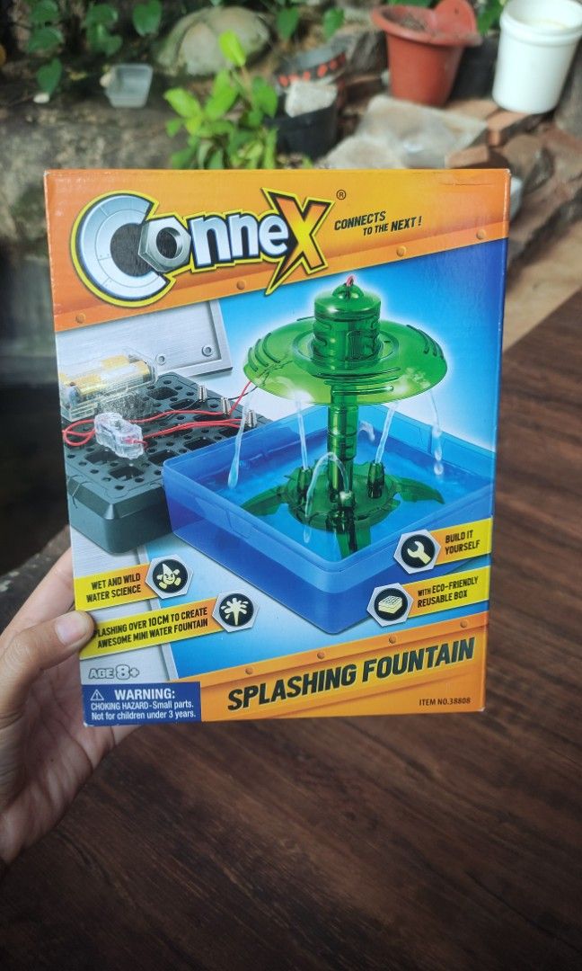 NEW! CONNEX SPLASHING FOUNTAIN MAINAN EDUKASI ANAK NOT BANDAI LEGO HOT ...