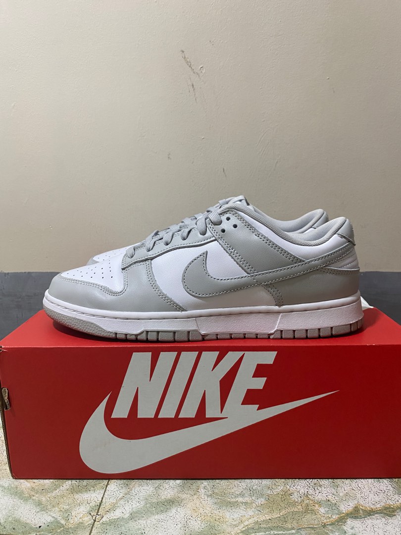 Nike Dunk Low Grey Fog, Men's Fashion, Footwear, Sneakers on Carousell