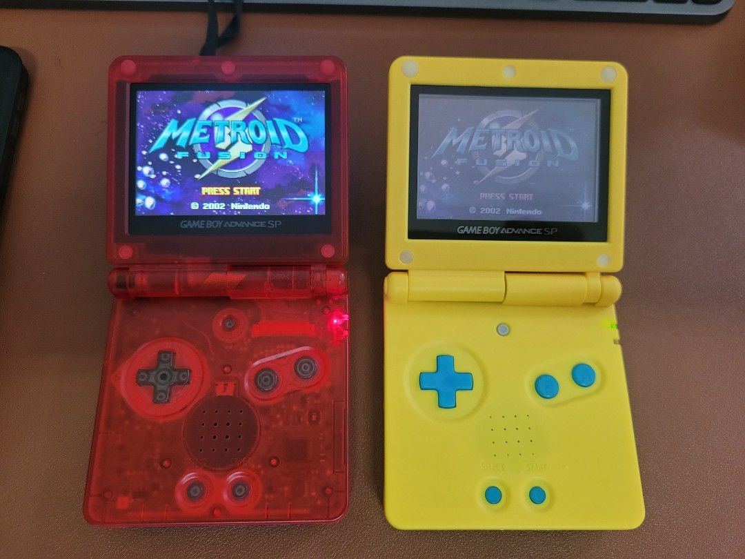 Nintendo Gameboy Advance Sp IPS Screen replacement, Video Gaming, Video ...