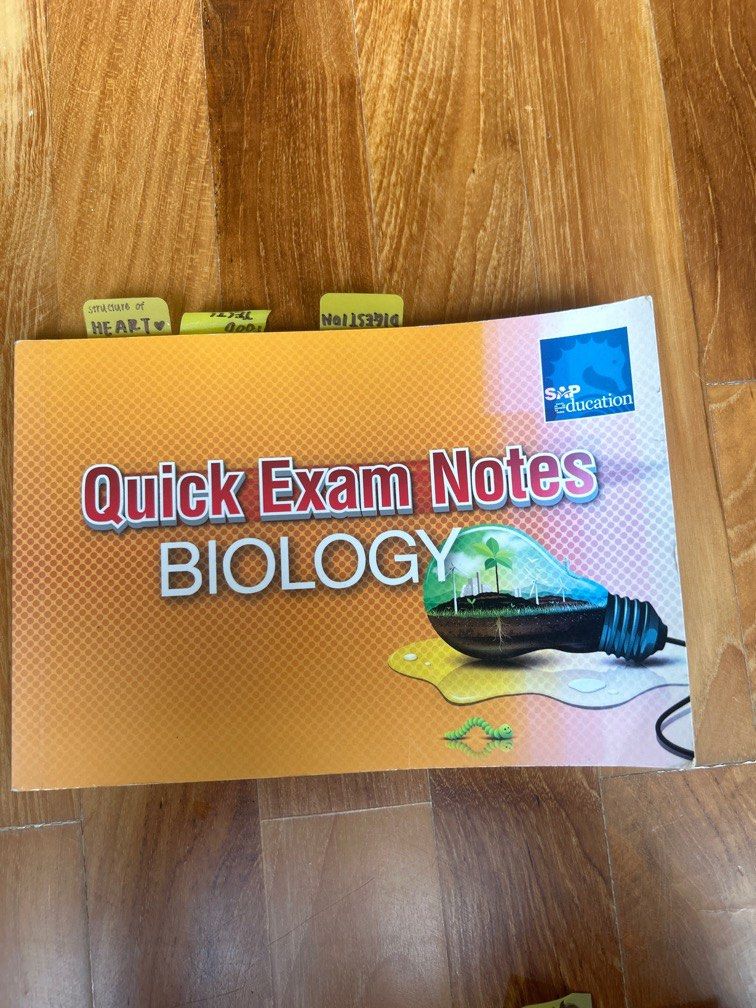 O Level Biology Notes, Hobbies & Toys, Books & Magazines, Textbooks on ...