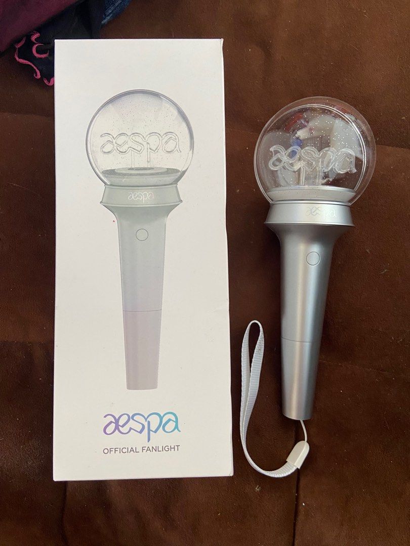 OFFICIAL Unsealed Aespa Lightstick with POB, Hobbies & Toys ...