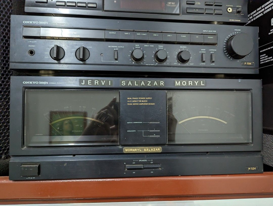 Onkyo amplifier M504 & P304, Audio, Soundbars, Speakers & Amplifiers on ...