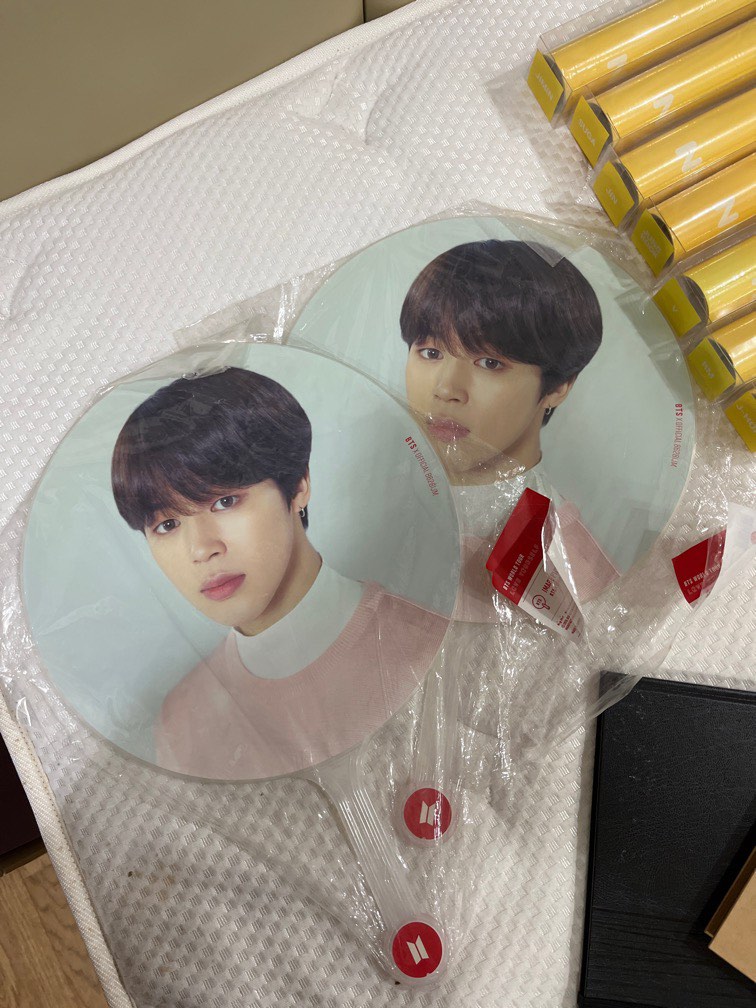 Original BTS Jimin Fan Picket, Hobbies & Toys, Collectibles ...