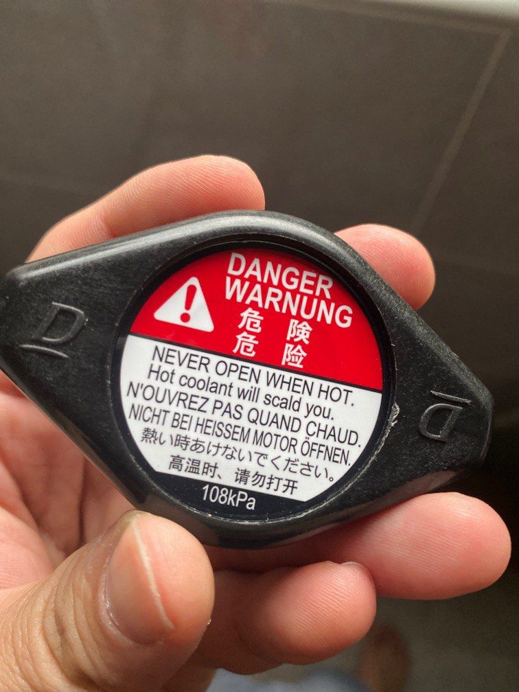 Original Denso Radiator cap, Car Accessories, Accessories on Carousell