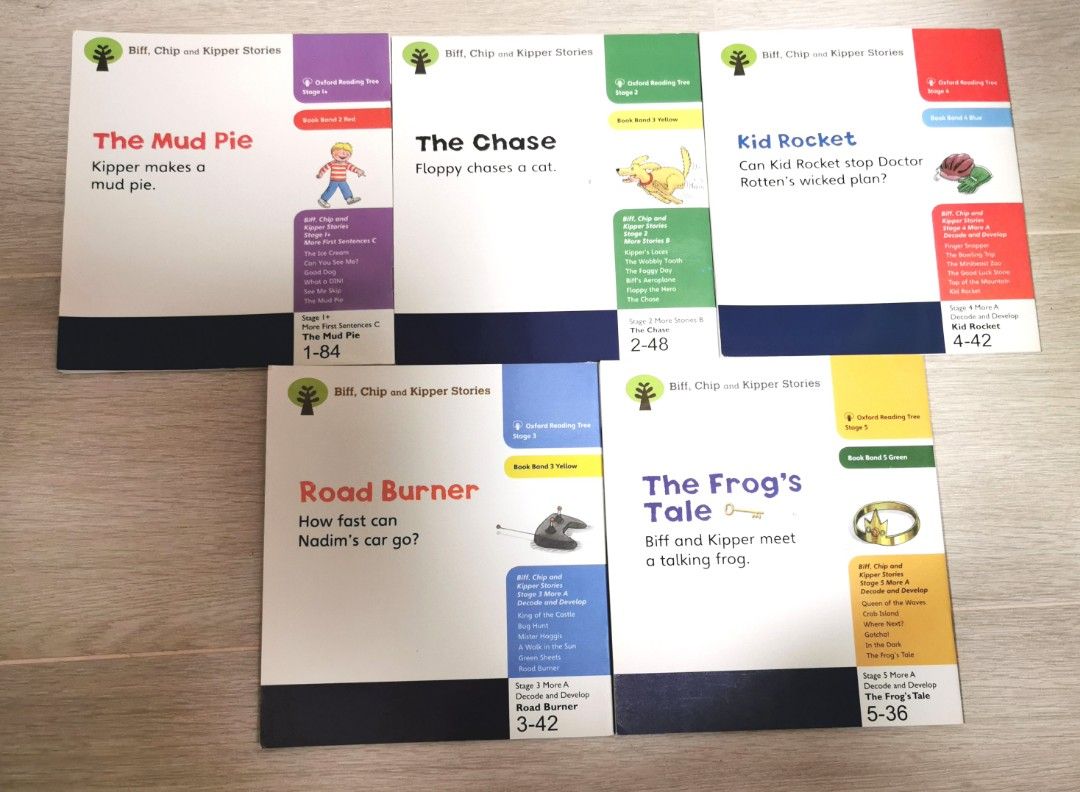 ORT Oxford Reading Tree 1-9, Floppy's phonics, 興趣及遊戲, 書本 & 文具, 小朋友書 ...