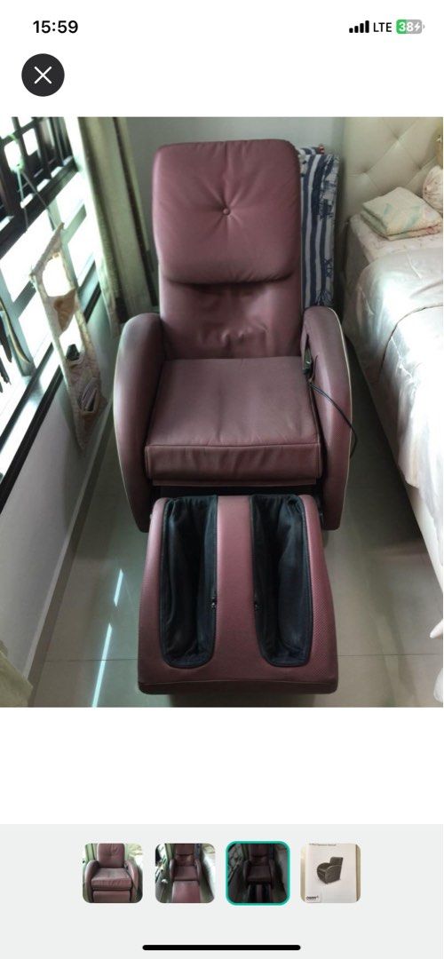 Osim uDiva message chair, Furniture & Home Living, Furniture, Sofas on ...