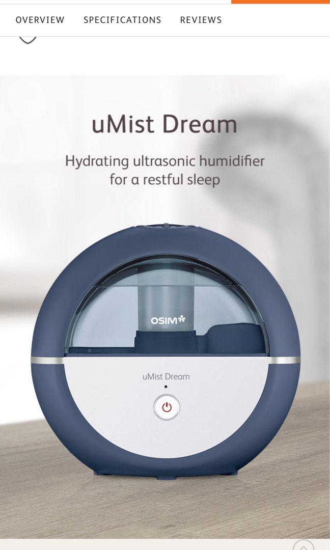 OSIM uMist Dream, TV & Home Appliances, Air Purifiers & Dehumidifiers ...
