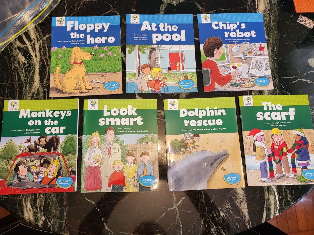 Oxford Reading Tree - Level 1, 2 and 3, 興趣及遊戲, 書本 & 文具, 教科書 - Carousell