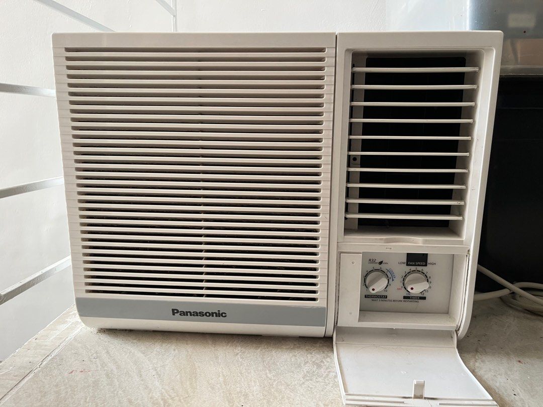 Panasonic Aircon window type 1hp, TV & Home Appliances, Air ...