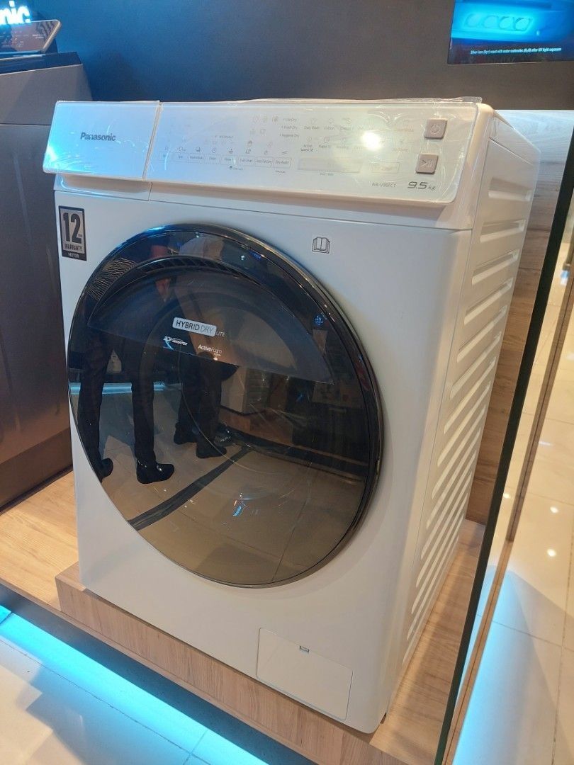 PANASONIC FRONTLOAD FULLY AUTOMATIC WASHING MACHINE INVERTER TYPE, TV ...