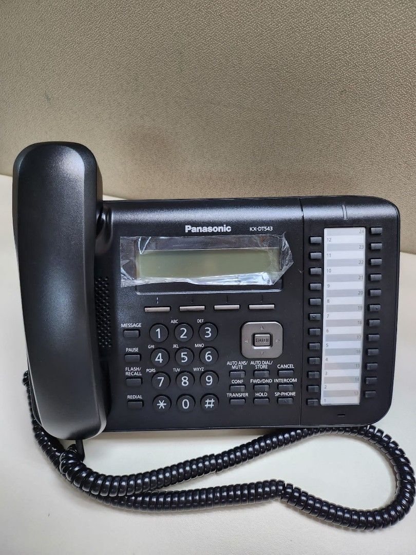 Panasonic KX-DT543 Digital Speaker Phone (Black), Computers & Tech, Office & Business Technology ...