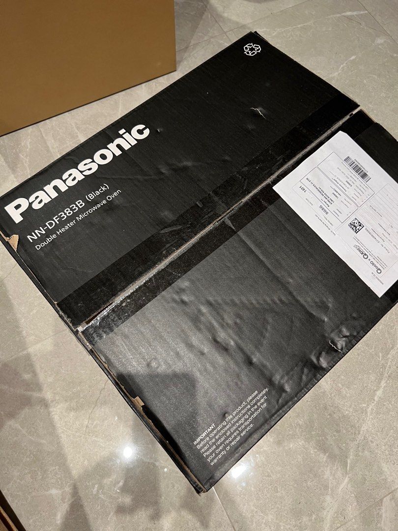 Panasonic NN-DF383B Double Heater Microwave Oven, TV & Home Appliances ...