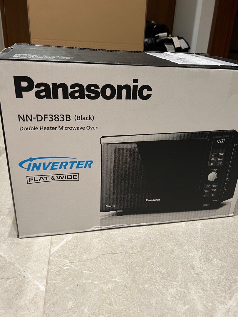 Panasonic NN-DF383B Double Heater Microwave Oven, TV & Home Appliances ...