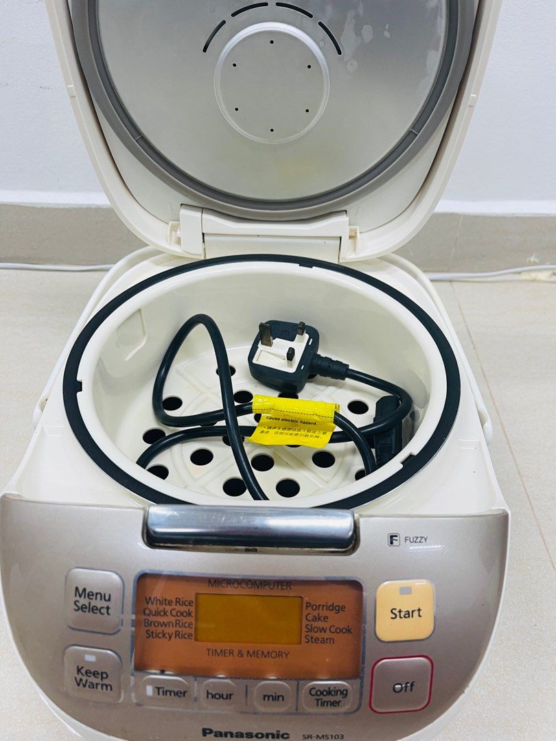 Panasonic Rice cooker (Moving, Must Go) , TV & Home Appliances, Kitchen ...