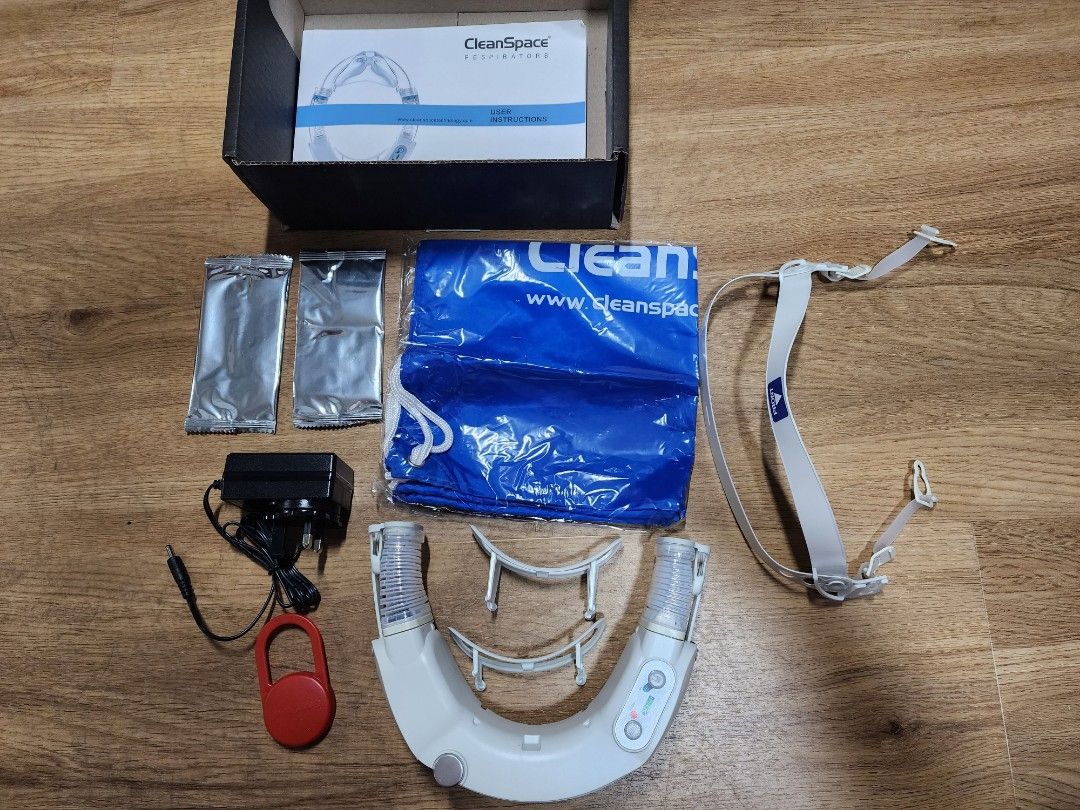 PAPR CLEANSPACE HALO KIT (INCL MASKS & ACCESSORIES), Health & Nutrition ...
