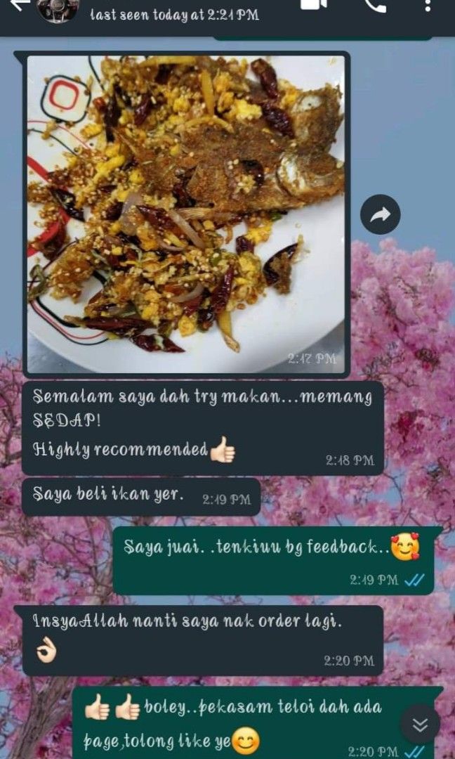 Pekasam ikan lampam, Food & Drinks, Local Eats on Carousell