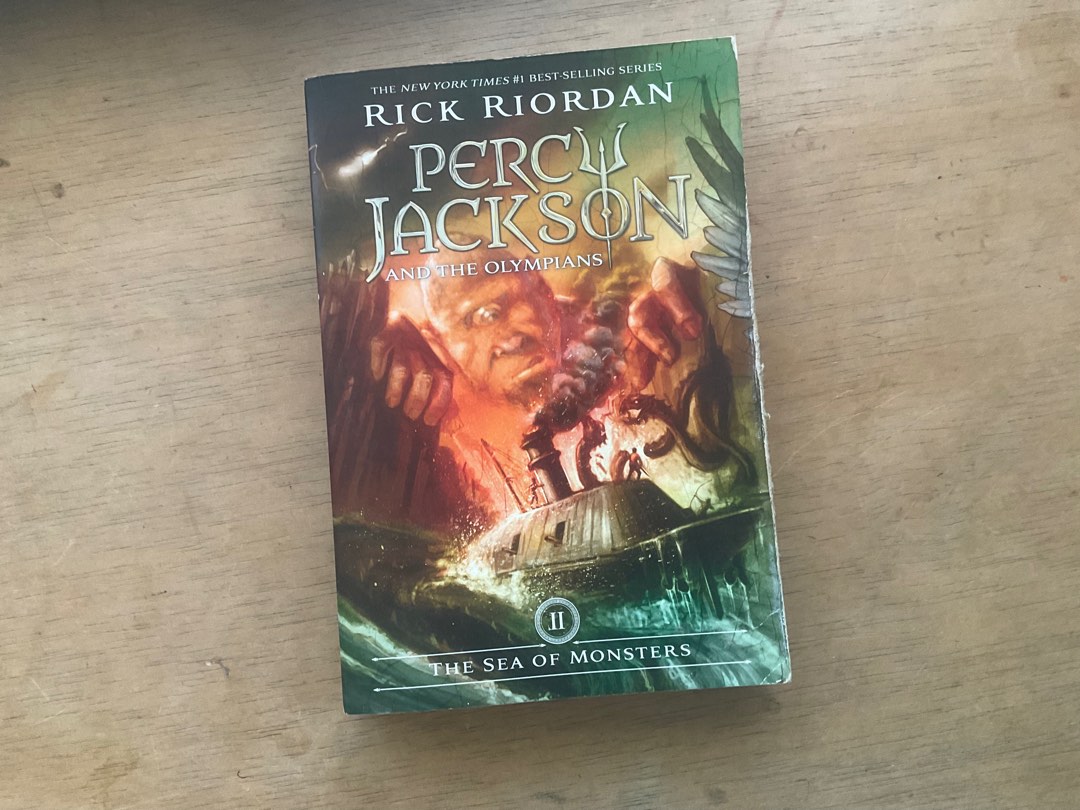 Percy Jackson and the Olympians- The Sea of Monsters (2nd Book) on ...