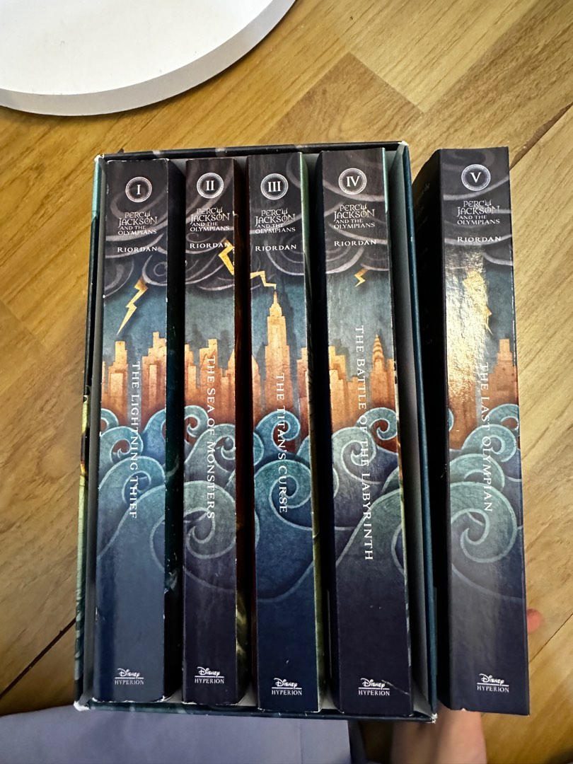 percy jackson box set, Hobbies & Toys, Books & Magazines, Fiction & Non ...