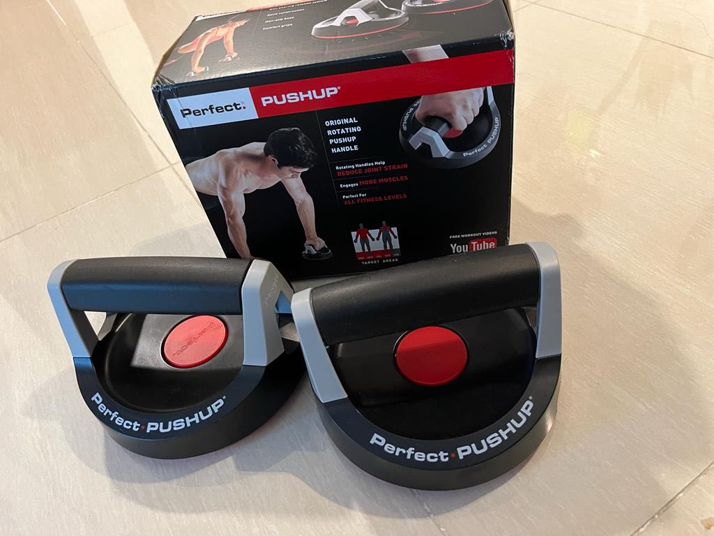 Perfect Pushup & Ab Carver, Sports Equipment, Exercise & Fitness ...