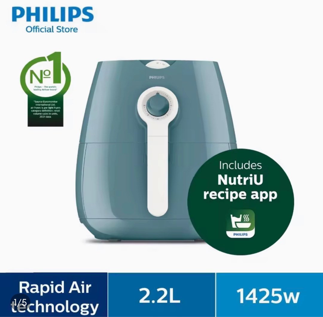 PHILIPS 2.2L Airfryer (Daily Collection), TV & Home Appliances, Kitchen ...