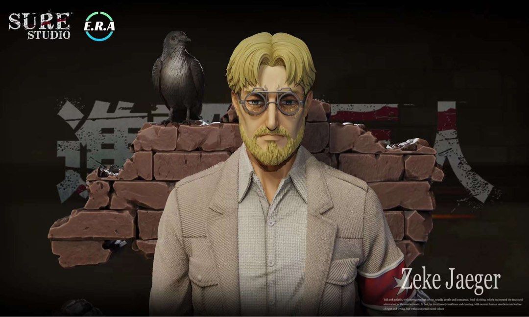 [PO] Attack On Titans|Eren Jaeger , Zeke Jaegar, Hobbies & Toys, Toys ...