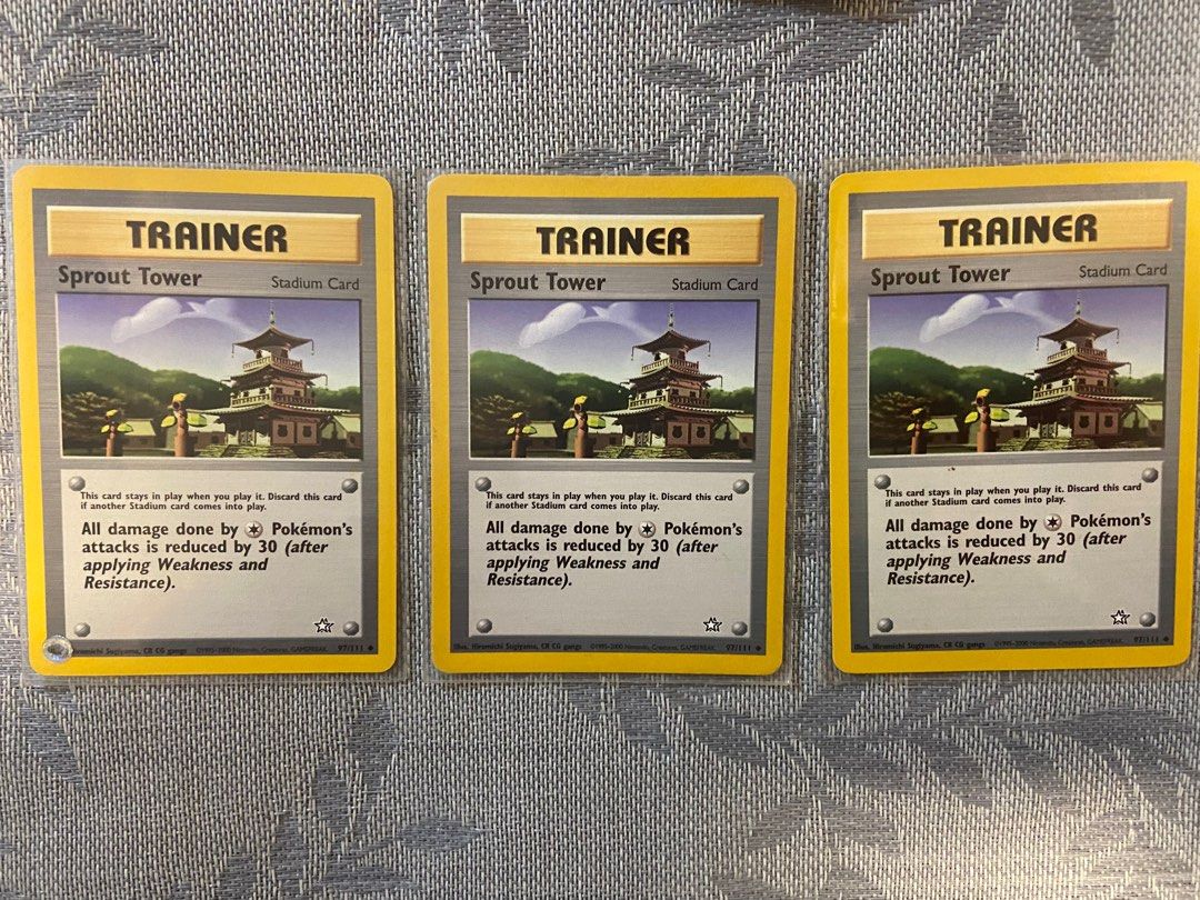Pokemon Card (Stadium card), 興趣及遊戲, 收藏品及紀念品, 古董收藏 - Carousell