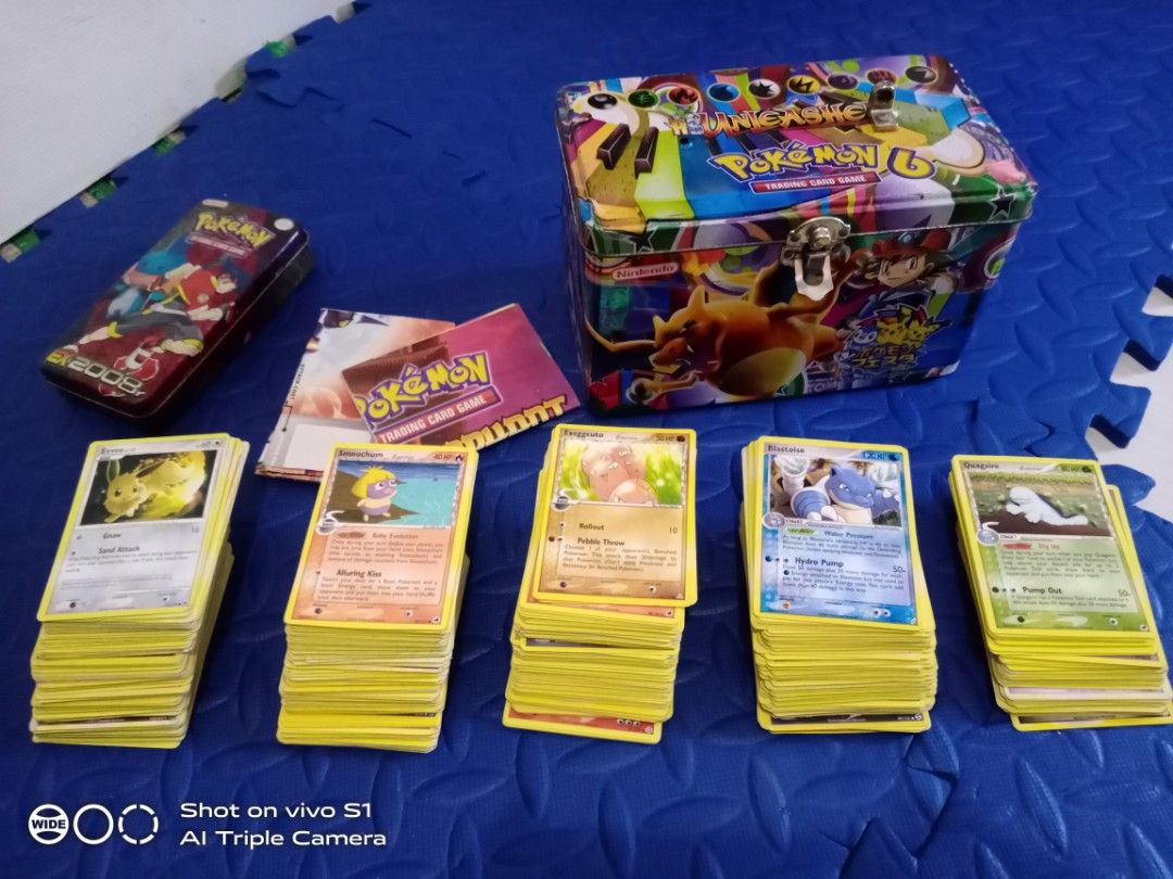 POKEMON CARDS /450 pcs / free tins and decks, Hobbies & Toys, Toys ...