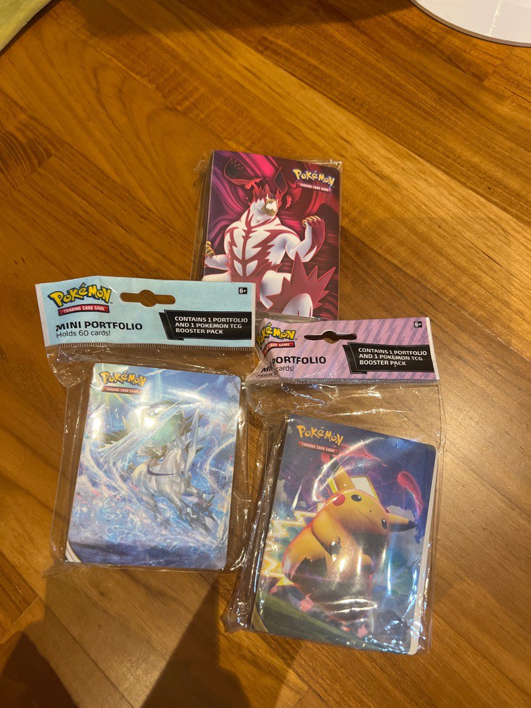 Pokemon mini portfolio, Hobbies & Toys, Toys & Games on Carousell