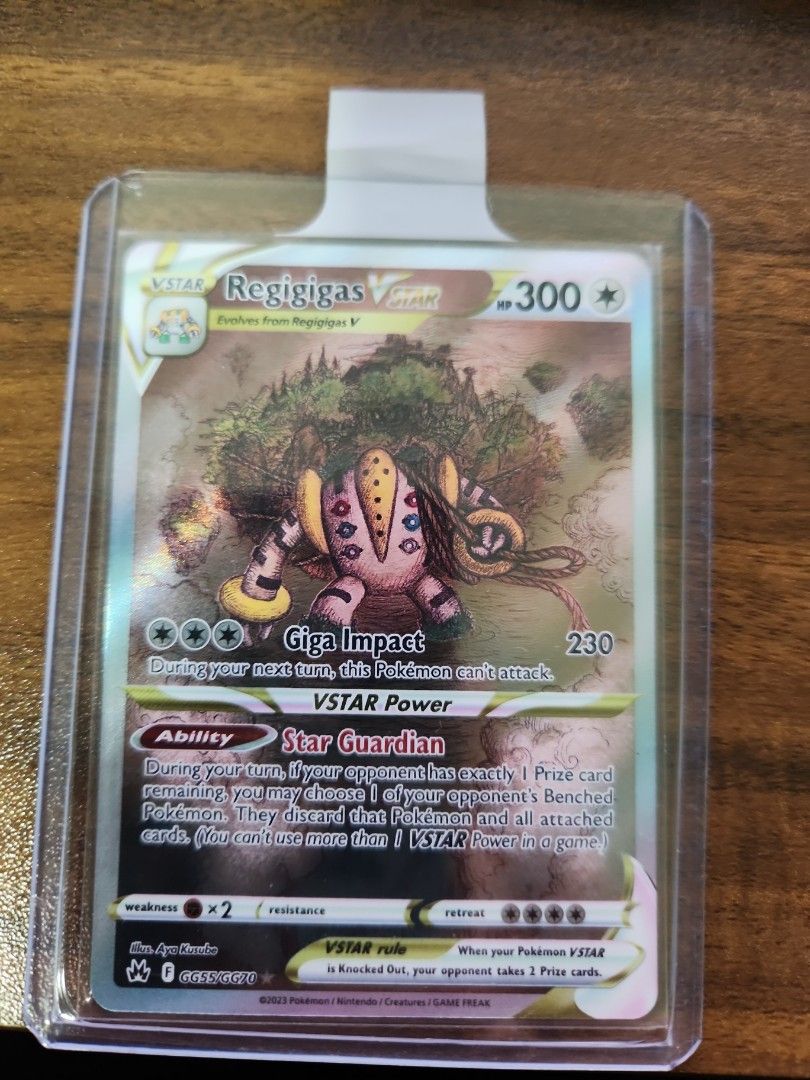 Pokemon Regina's Vstar AA Art, Hobbies & Toys, Toys & Games on Carousell