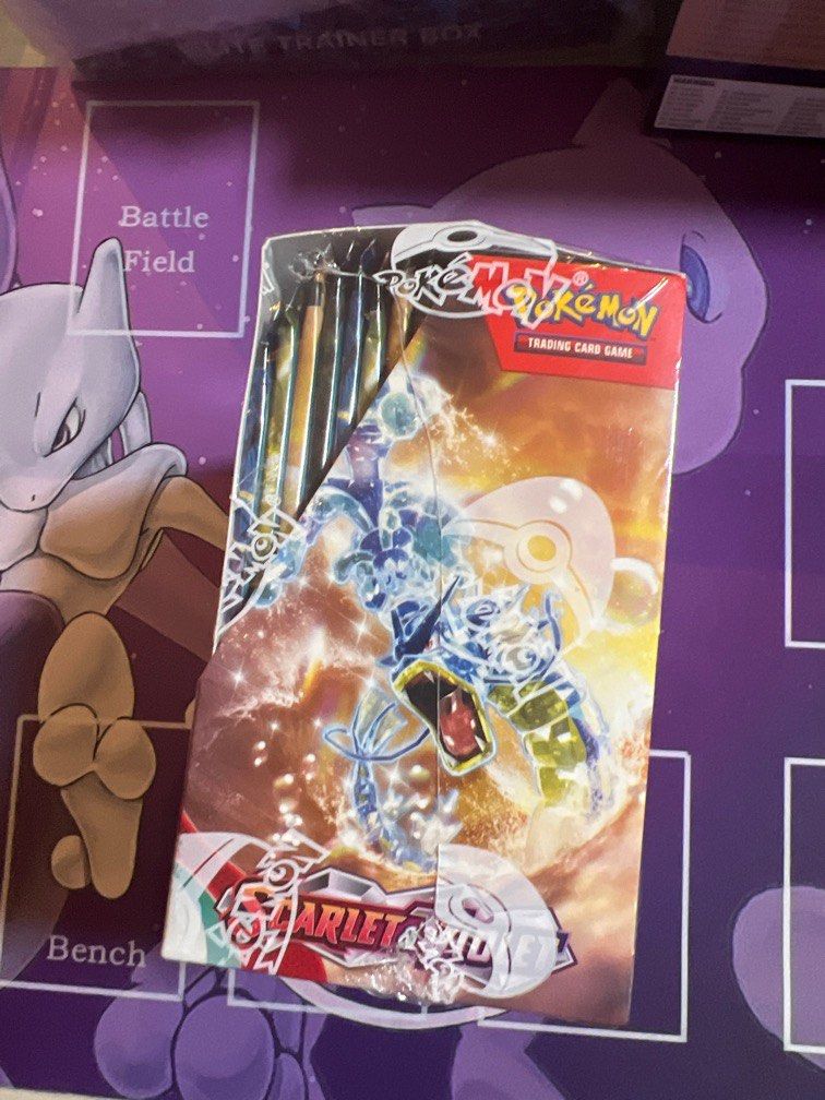 Pokemon scarlett and violet base booster box, Hobbies & Toys, Toys ...