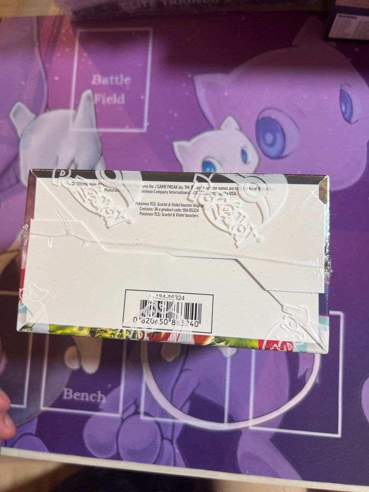Pokemon scarlett and violet base booster box, Hobbies & Toys, Toys ...