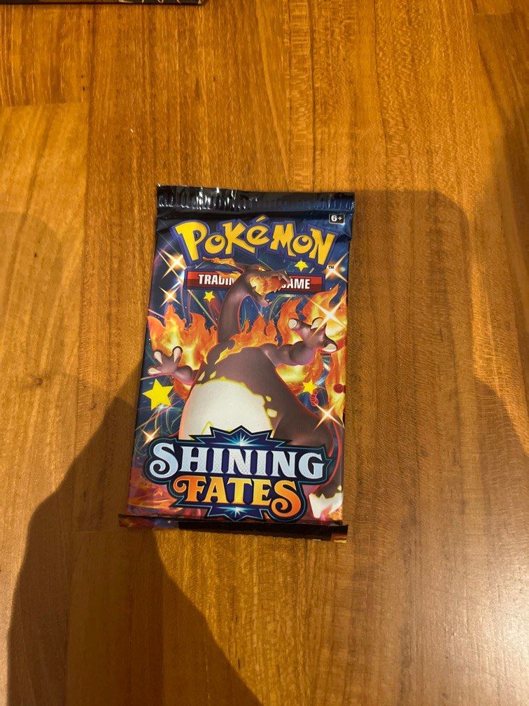 Pokemon shining fates charizard pack art work, Hobbies & Toys, Toys ...