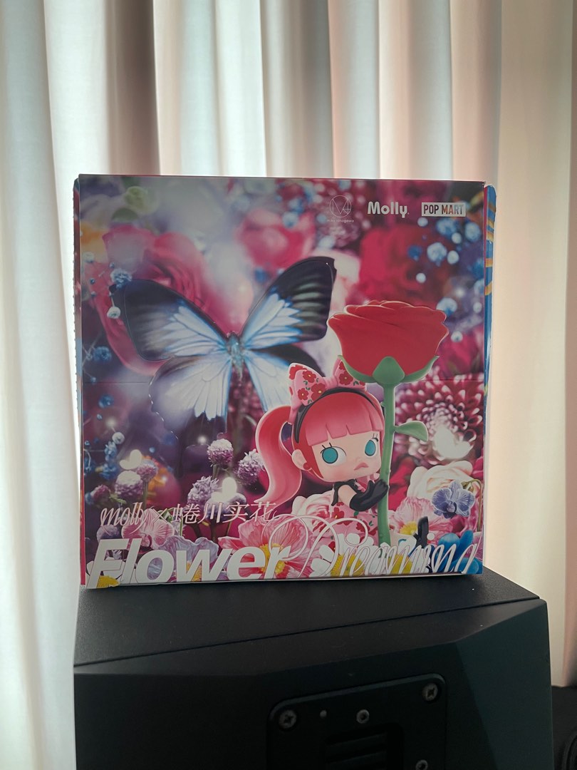 Pop Mart Flower Dreaming Molly, Hobbies & Toys, Toys & Games on Carousell
