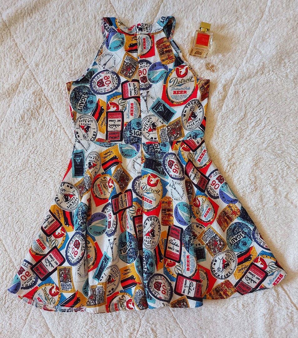 Postage Stamp dress, Women's Fashion, Dresses & Sets, Dresses on Carousell