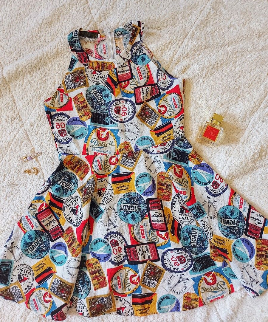 Postage Stamp dress, Women's Fashion, Dresses & Sets, Dresses on Carousell