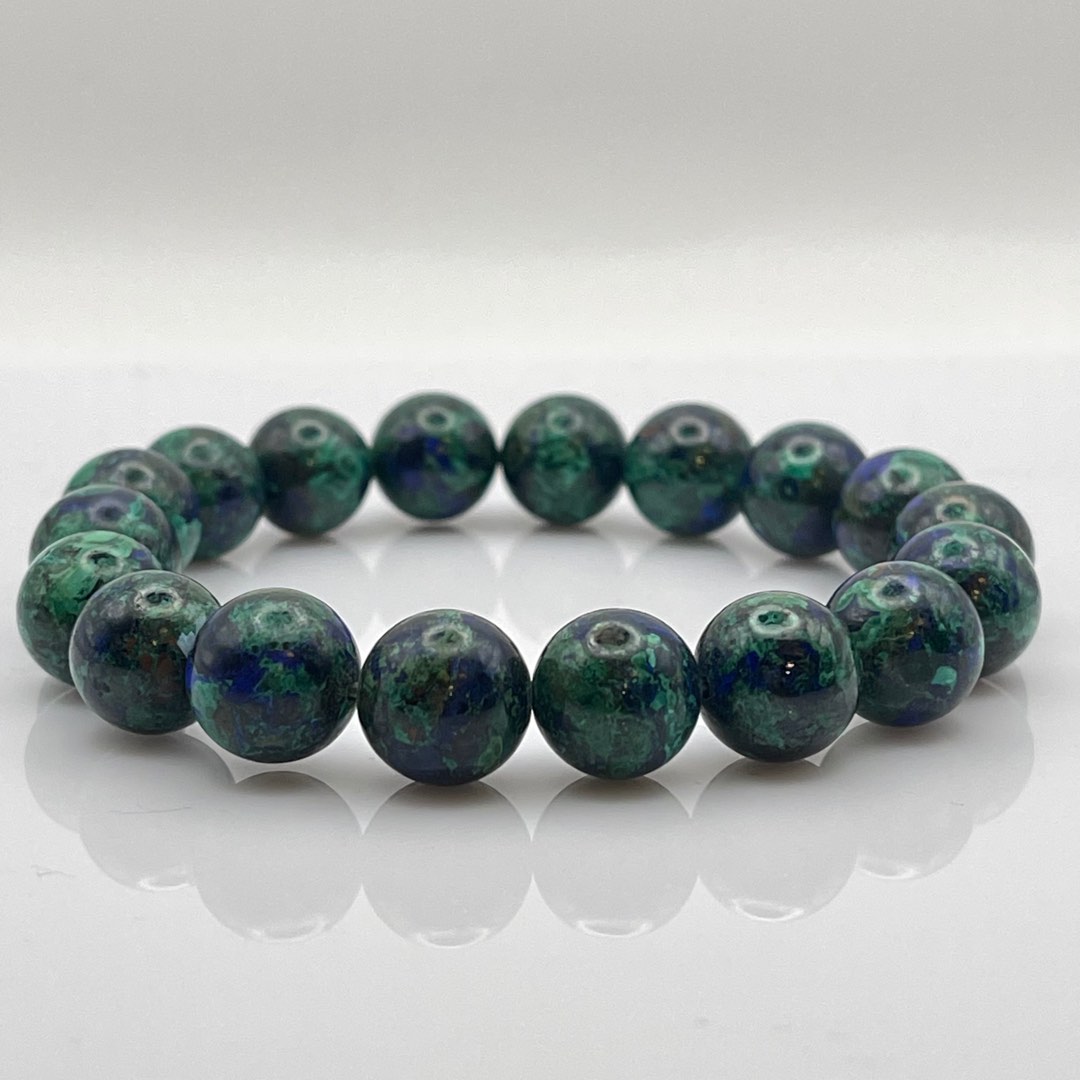 Premium Natural Azurite bracelet, Women's Fashion, Jewelry & Organisers ...