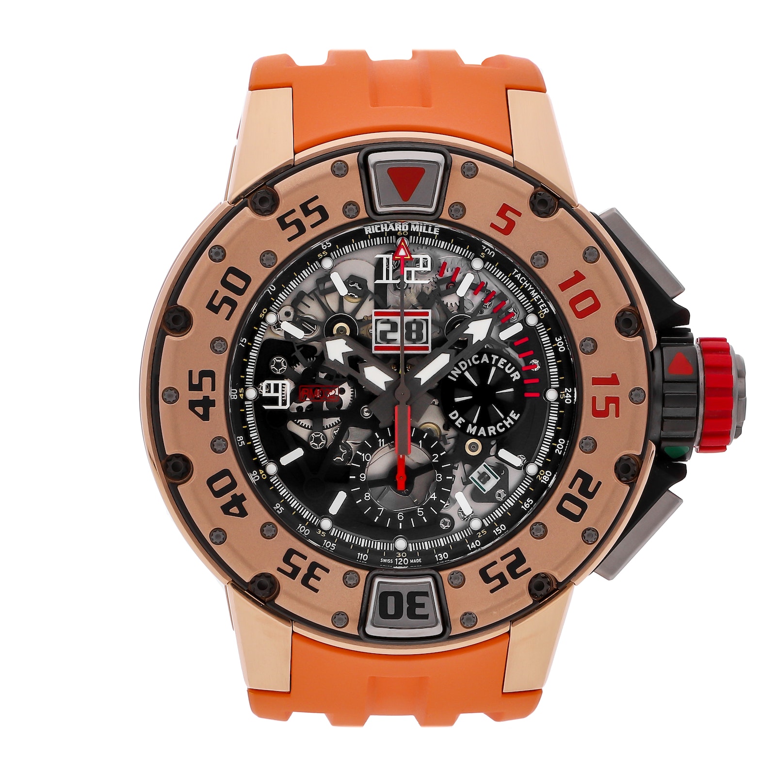 Pre-Owned Richard Mille RM 032 Flyback Chronograph Diver RM, Luxury ...