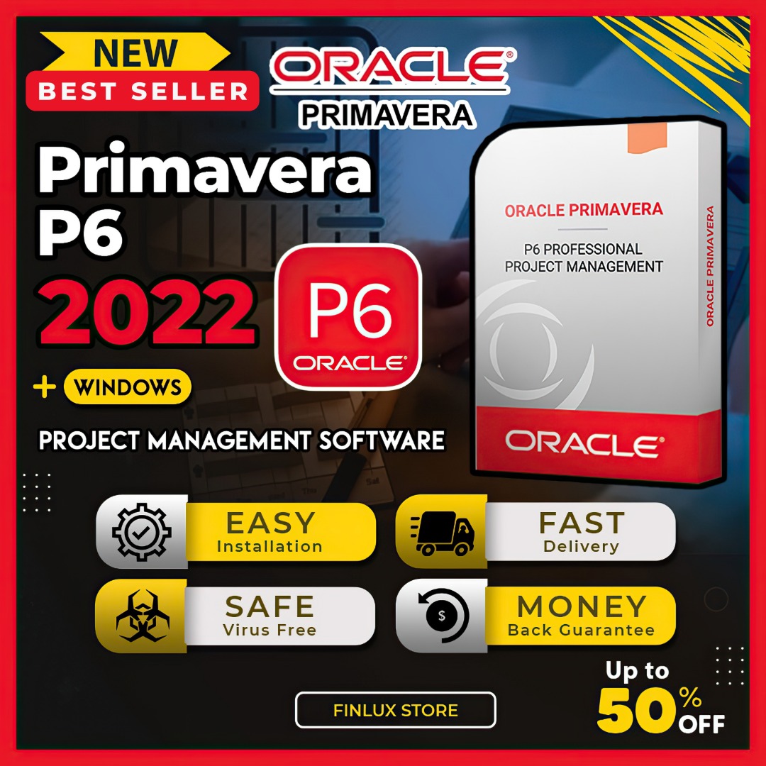 Primavera P6 Professional 2022 v21.12 Lifetime For Windows, Computers ...