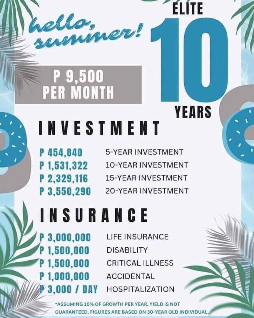 PRU LIFE UK - ELITE SERIES PLAN, Everything Else, Others on Carousell