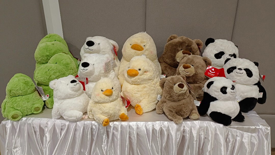 Pudgy Huggable Plush Soft toy, Hobbies & Toys, Toys & Games on Carousell