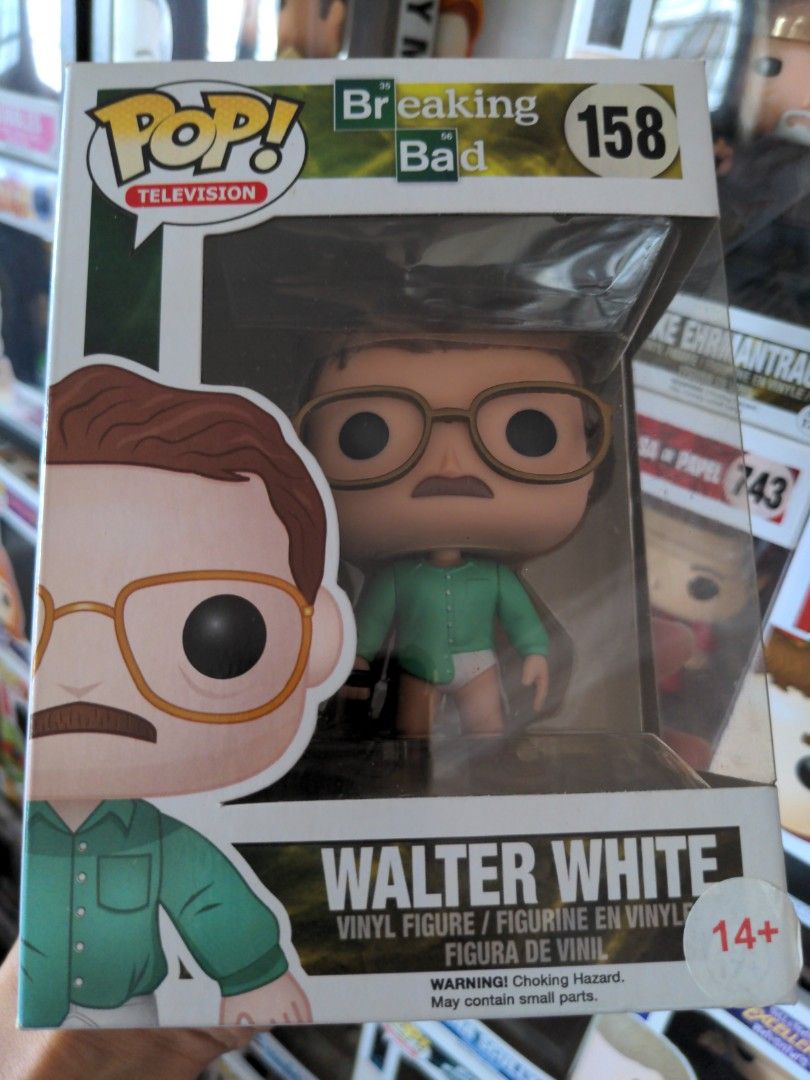 Rare BB Walter White pop, Hobbies & Toys, Toys & Games on Carousell