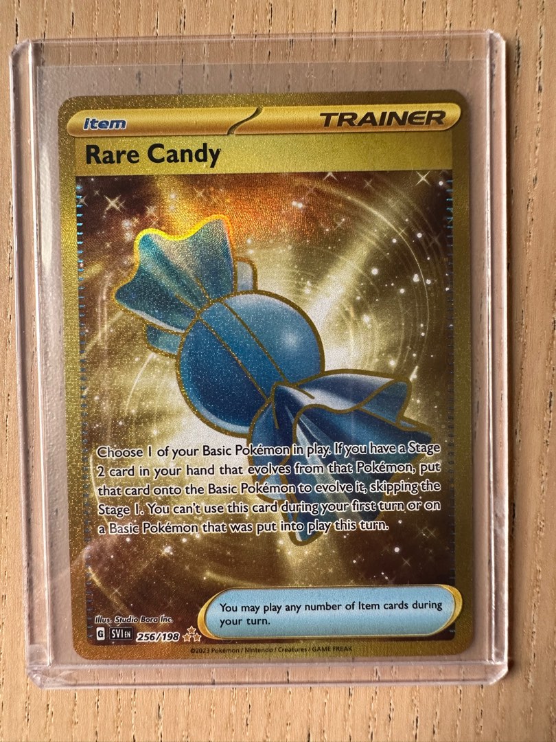 Rare candy gold card (Scarlet & Violet) SV01, Hobbies & Toys, Toys ...