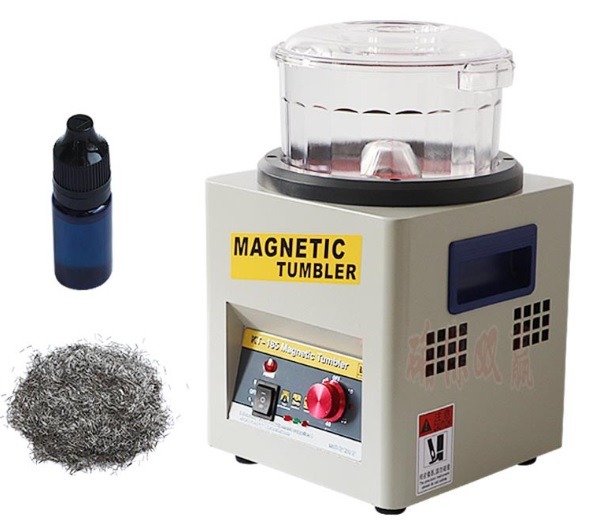 READY STOCK KT-185 Magnetic Tumbler Jewelry Polisher Finisher Equipment ...