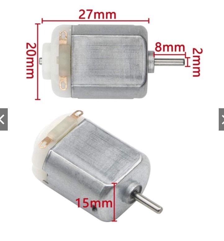 (Ready Stock) Micro 130 DC 3V-6V 10000 RPM Cars Toys Electric Motor ...