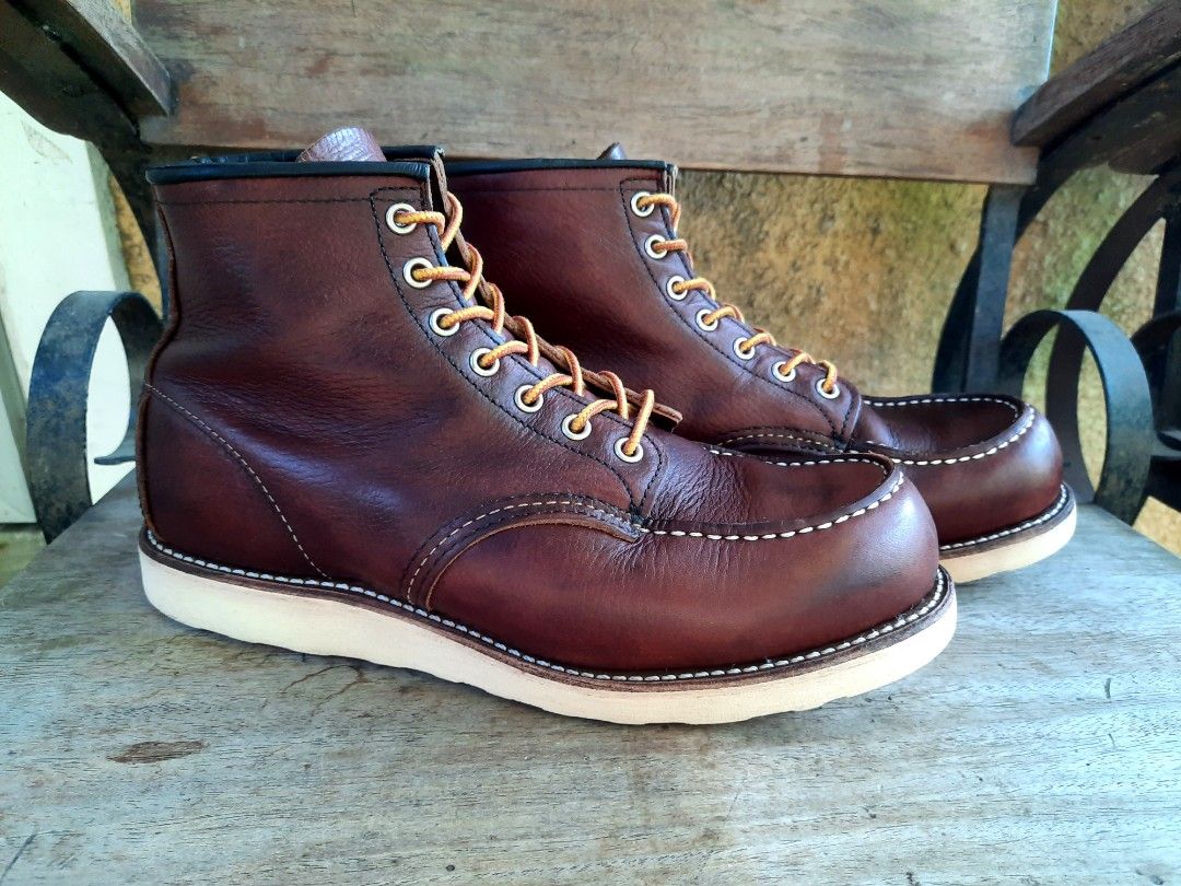 Red Wing 8138 Briar Oil Slick Leather Redwing on Carousell