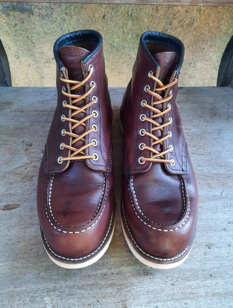 Red Wing 8138 Briar Oil Slick Leather Redwing on Carousell
