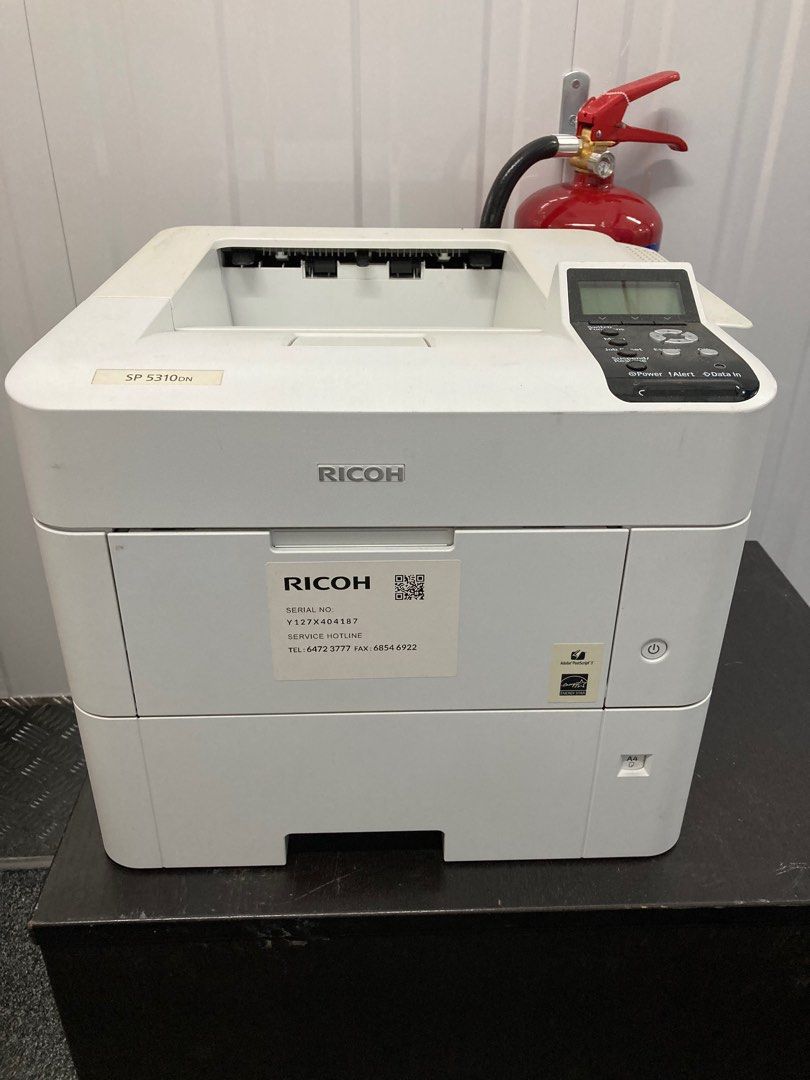 Ricoh black white printer, Computers & Tech, Printers, Scanners ...