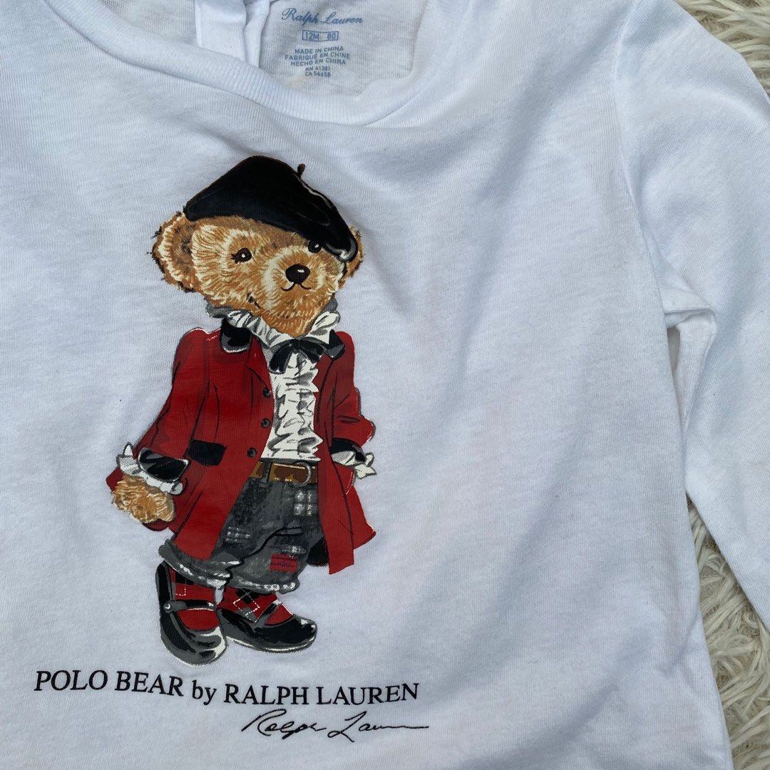 RL bear logo top 12mos on Carousell