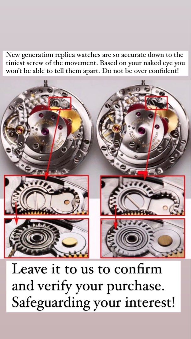 Rolex Authentication Check Watch AP PP RM Verify Verification Authentic ...